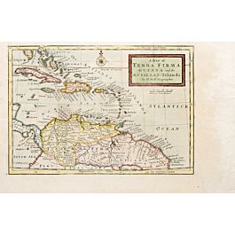 A MAP OF TERRA FIRMA.,MOLL, Herman,1711-17