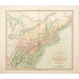 A New Map of part of The United States of America.,CARY, John.,1808